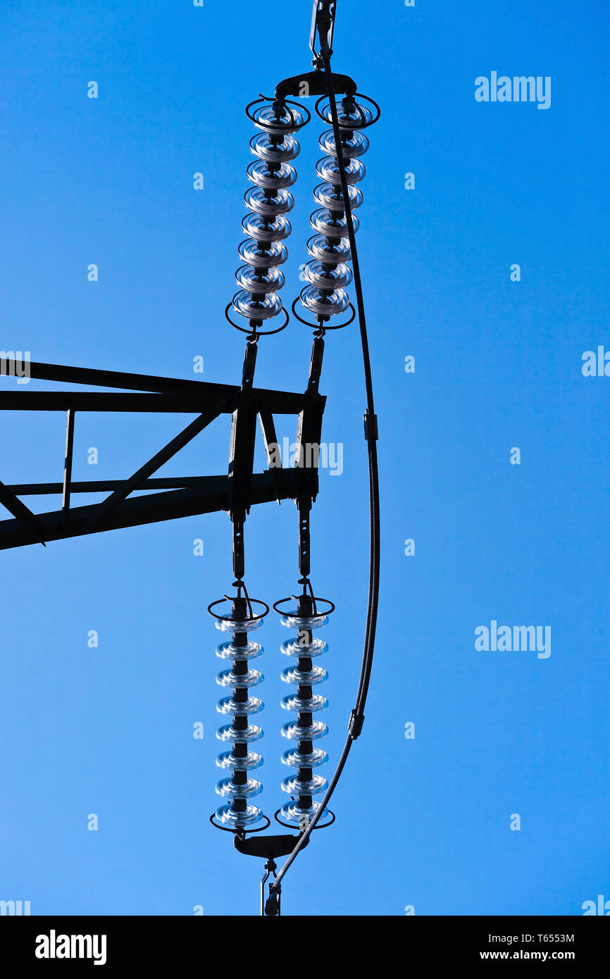 power pole symbol photo Stock Photo - Alamy