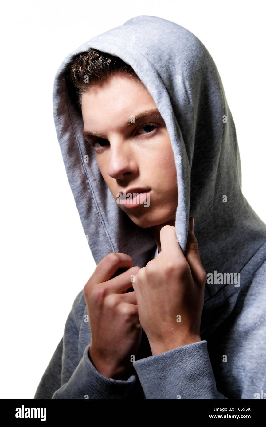 cool looking teenager Stock Photo - Alamy