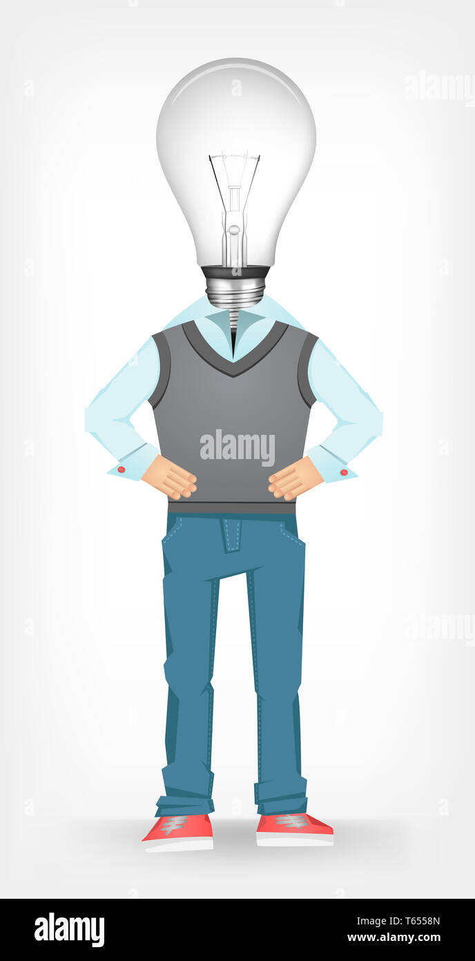 Funny caricature guy hi-res stock photography and images - Alamy