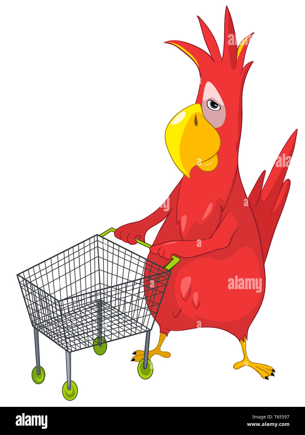 Funny customer Cut Out Stock Images & Pictures - Alamy