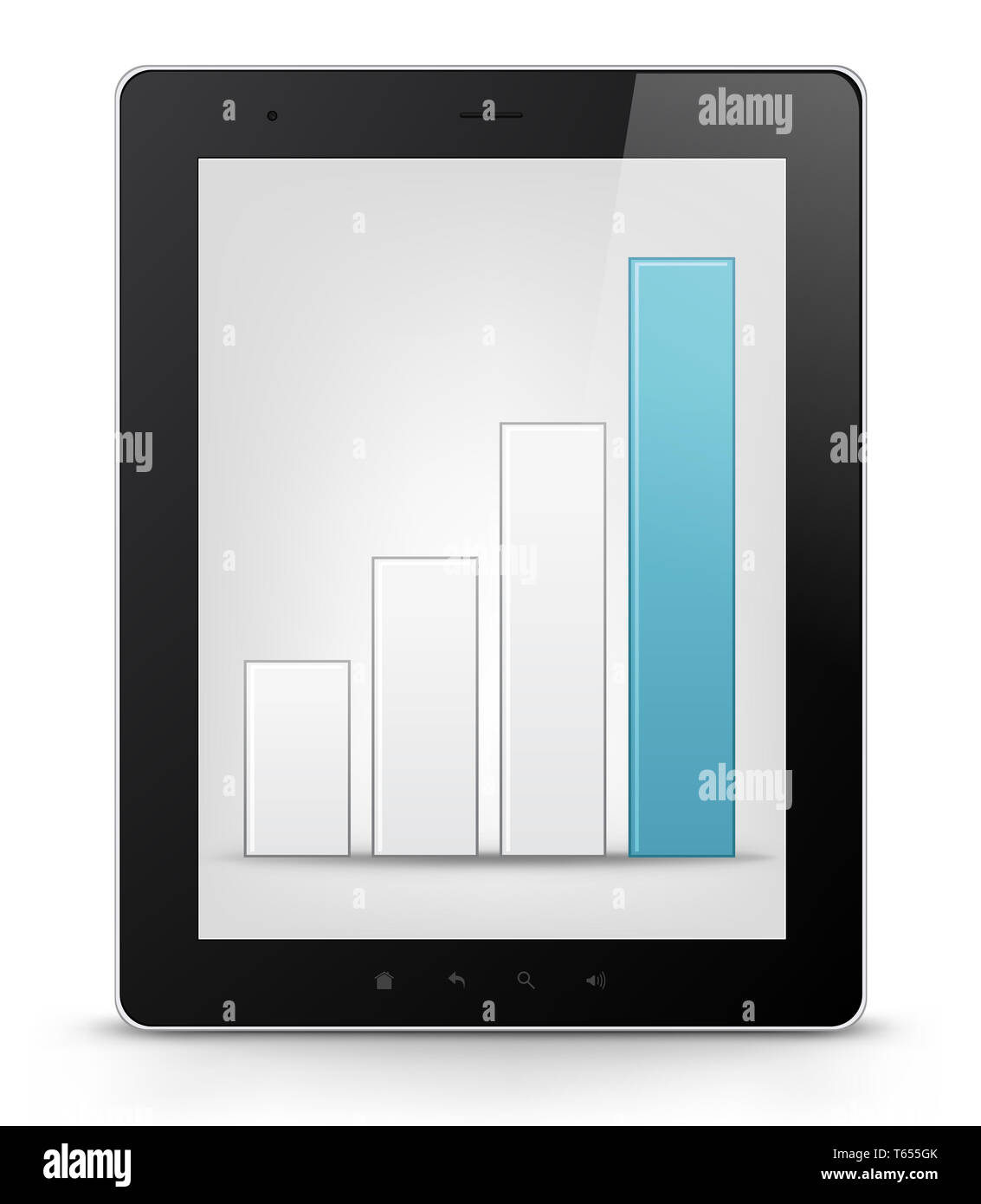 Tablet PC. Vector EPS 10 Stock Photo - Alamy