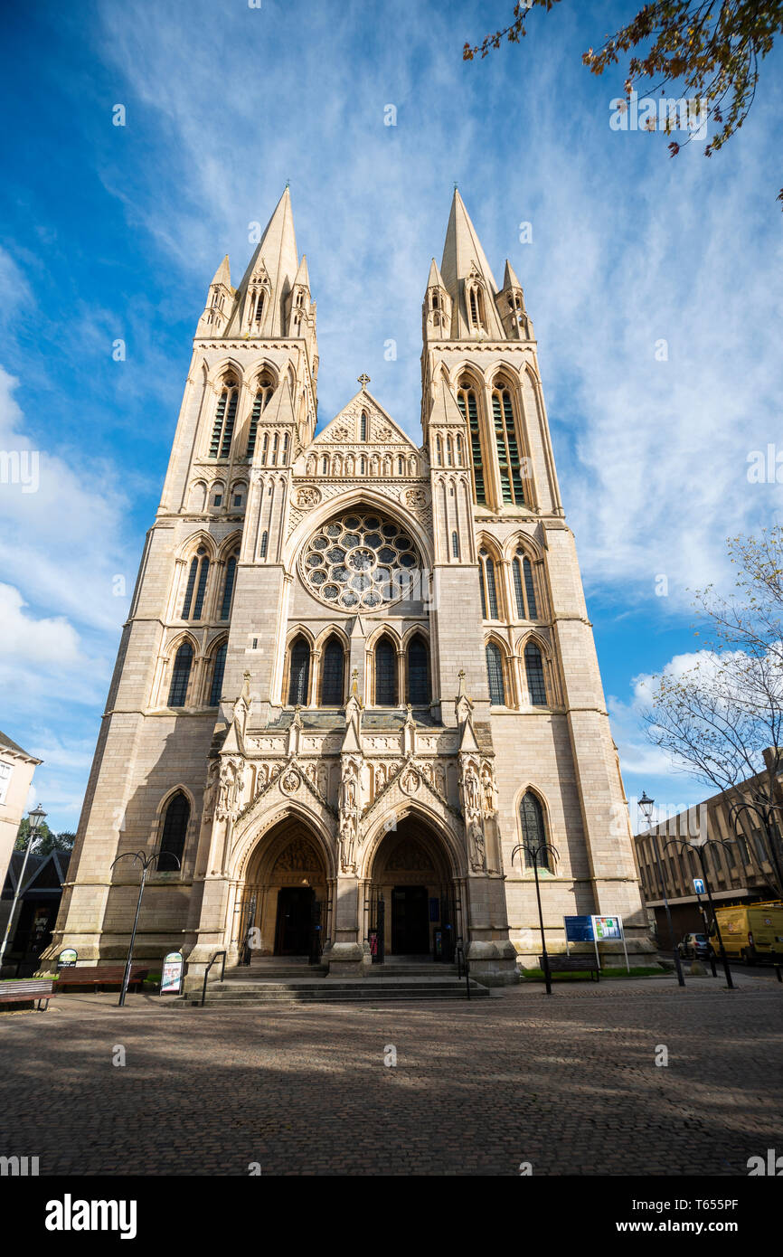 Truro Cathedral, Cornwall Stock Photo - Alamy