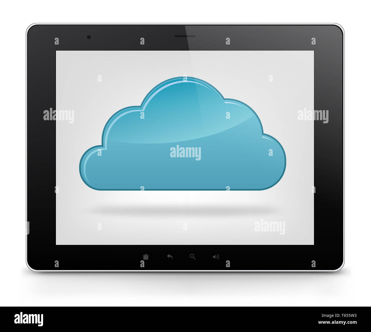 Pc service illustration vector Cut Out Stock Images & Pictures - Alamy