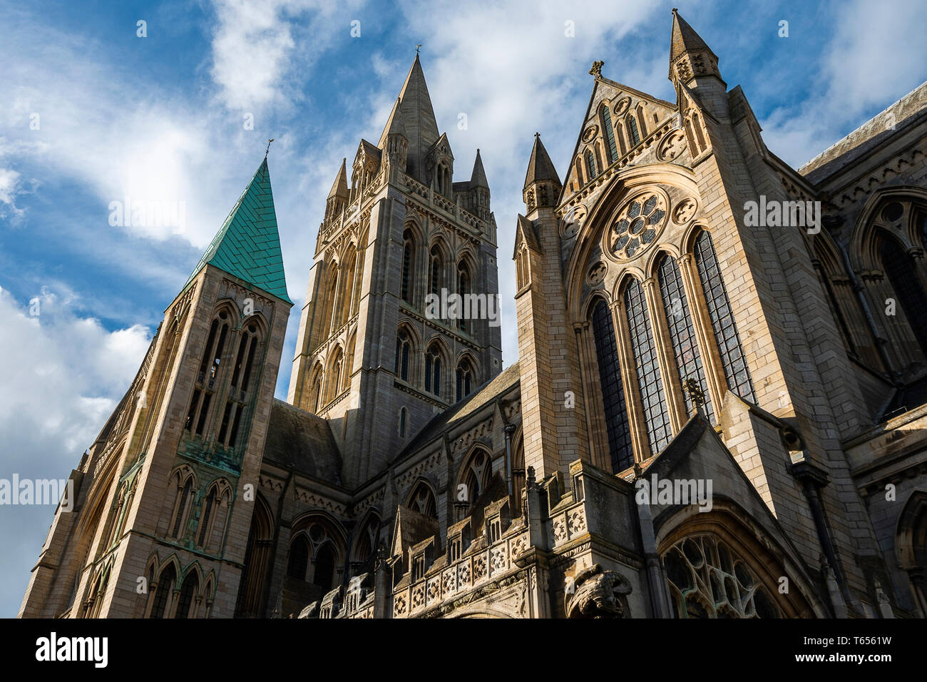 Truro Cathedral, Cornwall Stock Photo - Alamy