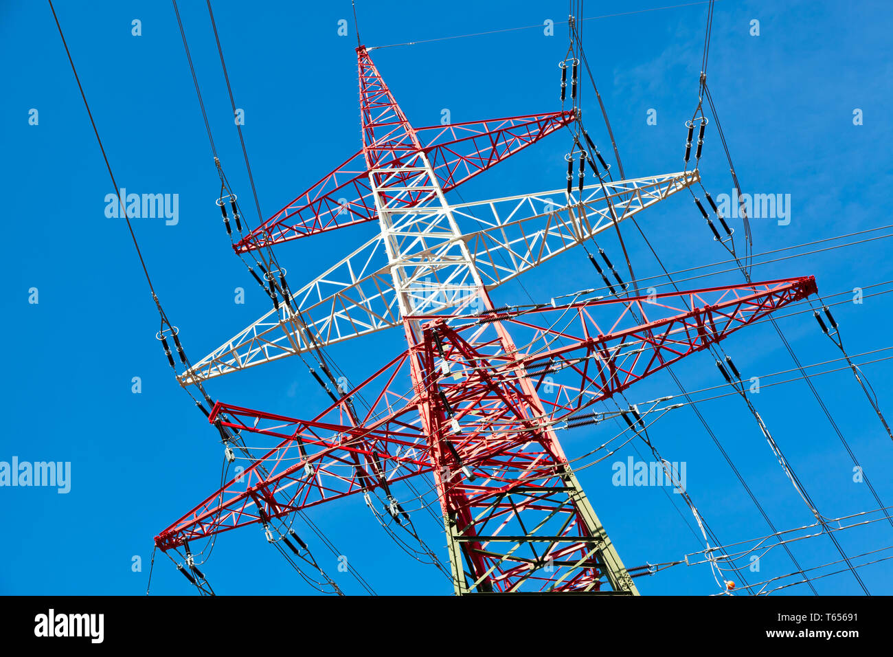 power pole symbol photo Stock Photo - Alamy
