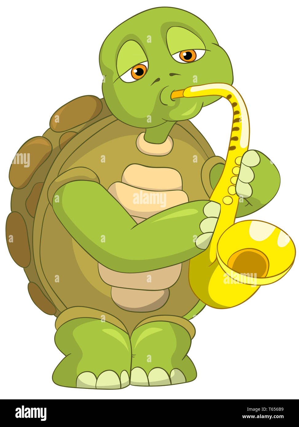 Saxophone clip art hi-res stock photography and images - Alamy