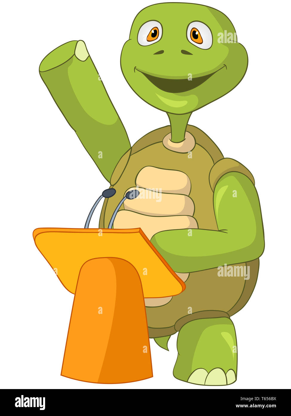 Funny illustration with message hi-res stock photography and images - Alamy