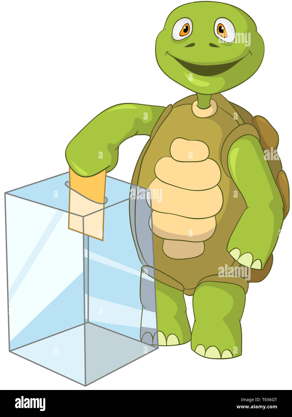 Funny Turtle. Election Stock Photo - Alamy