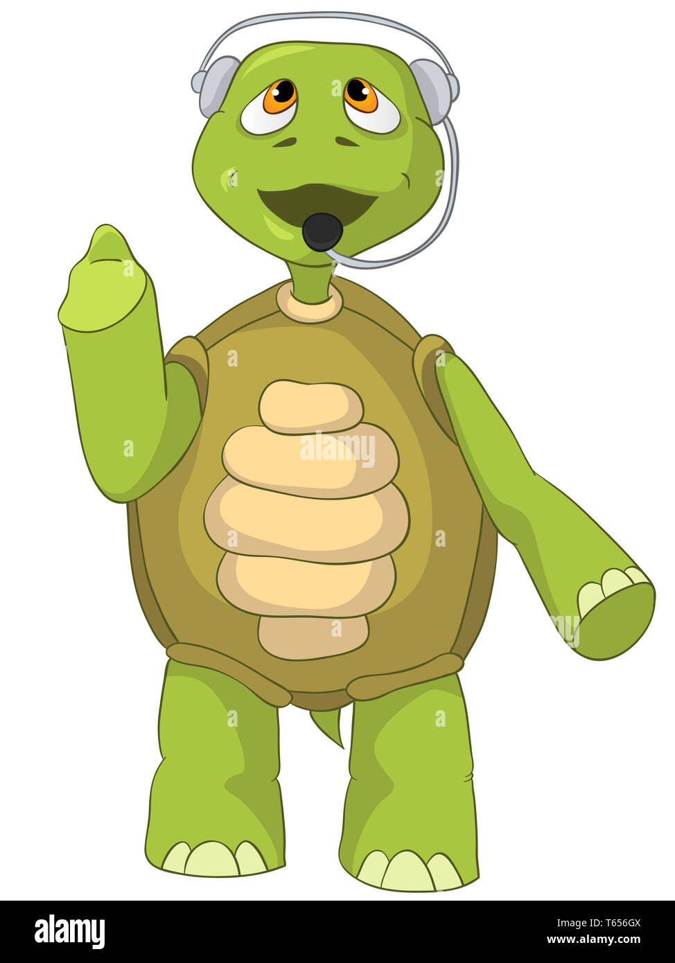 Turtle talking hi-res stock photography and images - Alamy