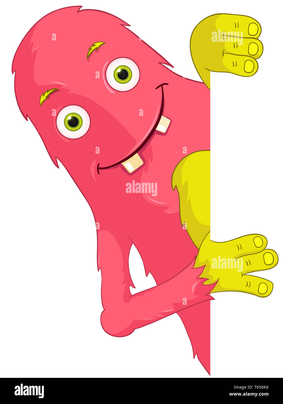 Funny monster card Cut Out Stock Images & Pictures - Alamy