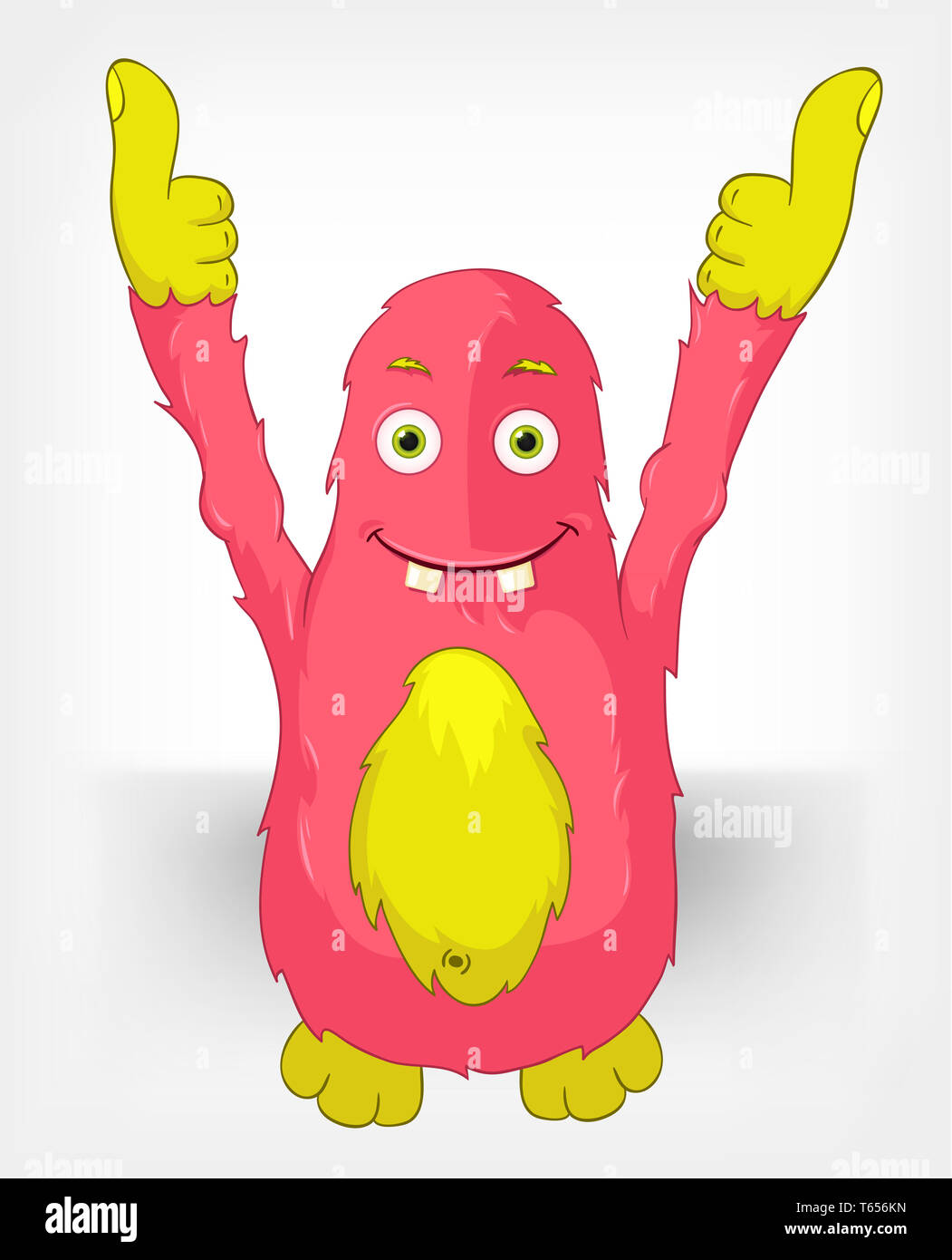 Funny Monster. Cool Stock Photo - Alamy