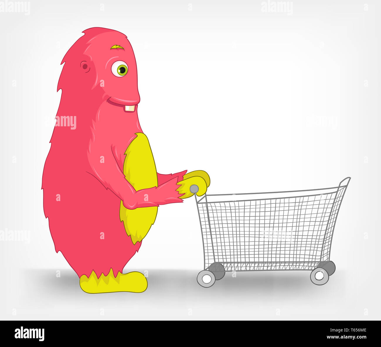 Monster computer screen hi-res stock photography and images - Alamy