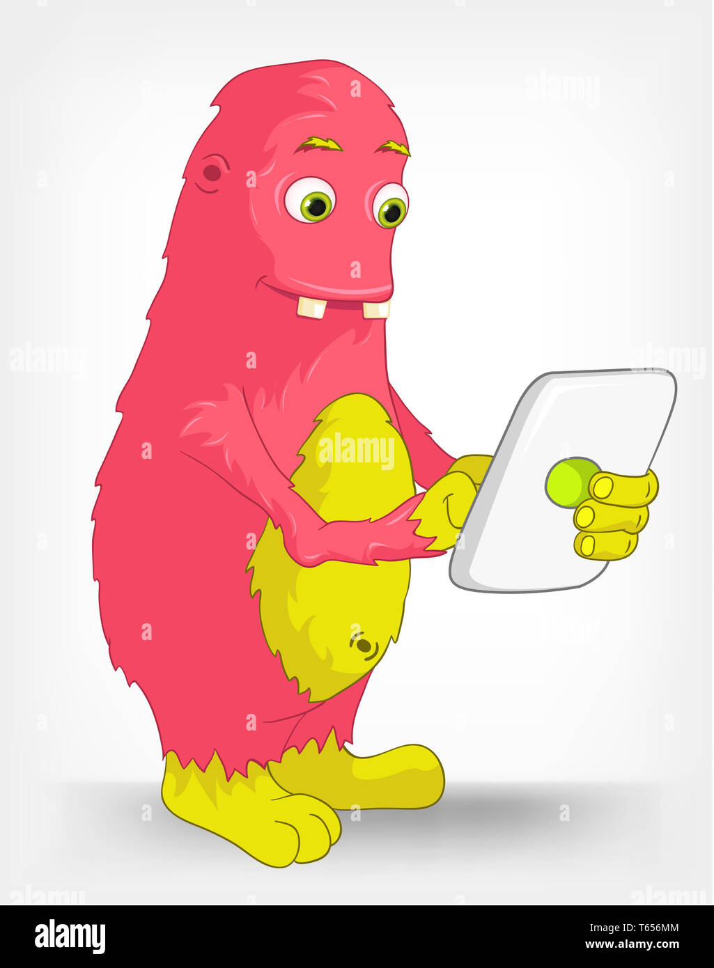 Cute tablet art hi-res stock photography and images - Alamy