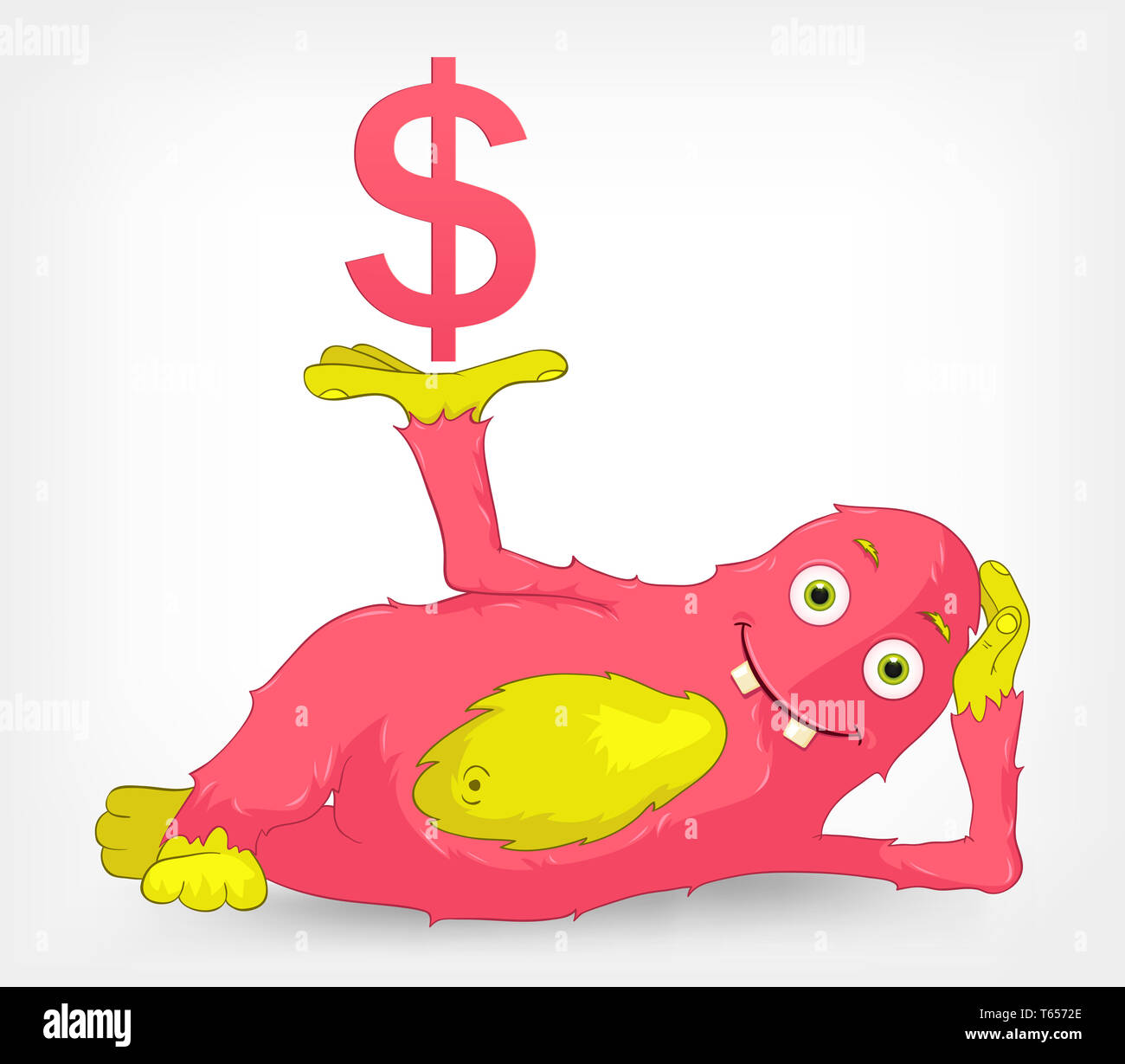Dollar monster hi-res stock photography and images - Alamy