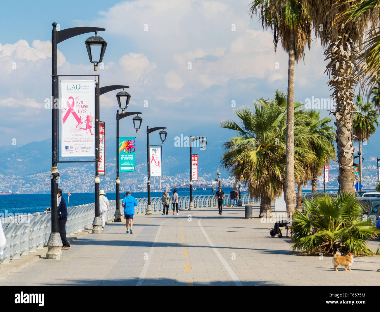 Corniche promenade hi-res stock photography and images - Alamy