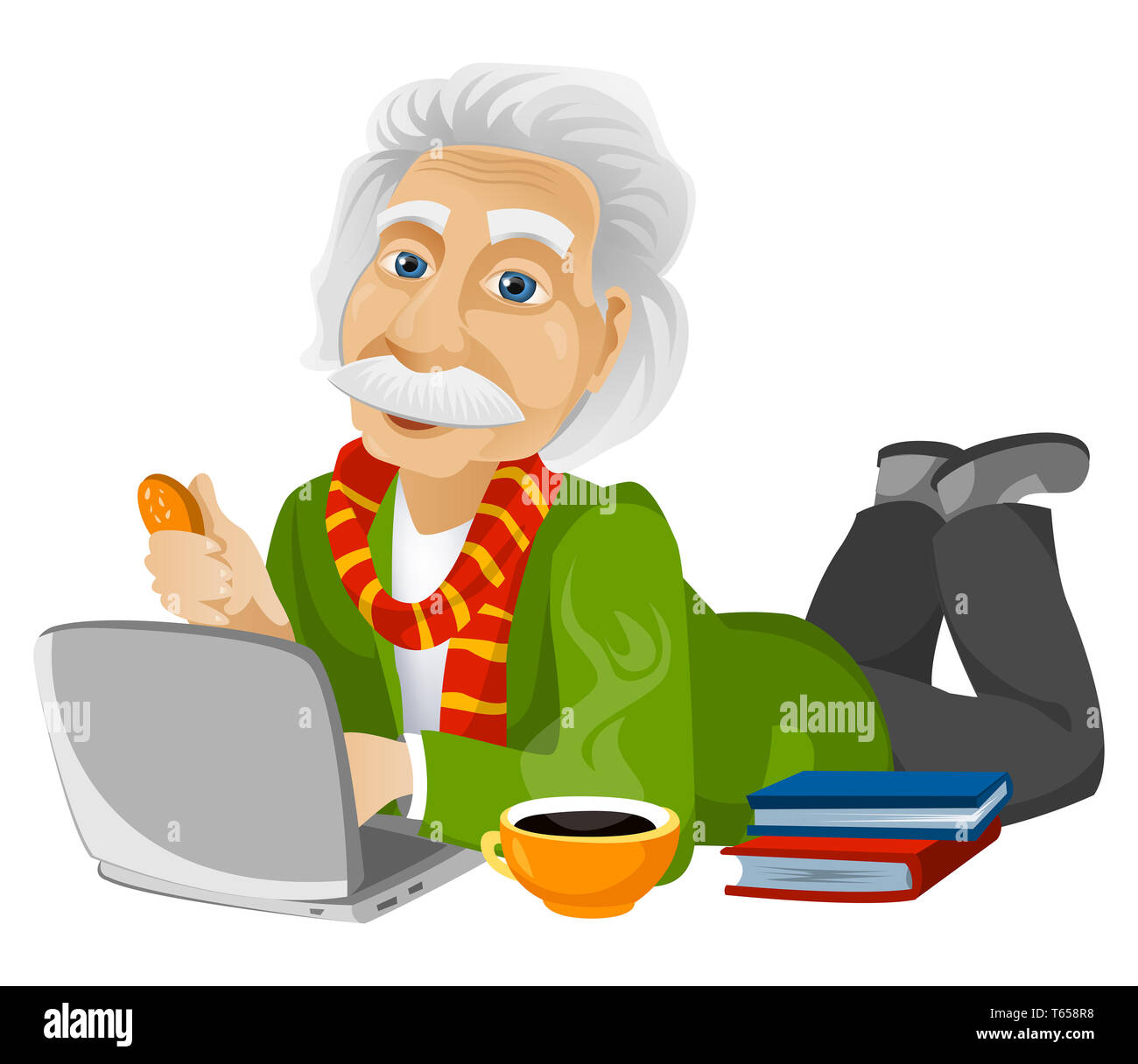 Einstein physicist computer hi-res stock photography and images - Alamy