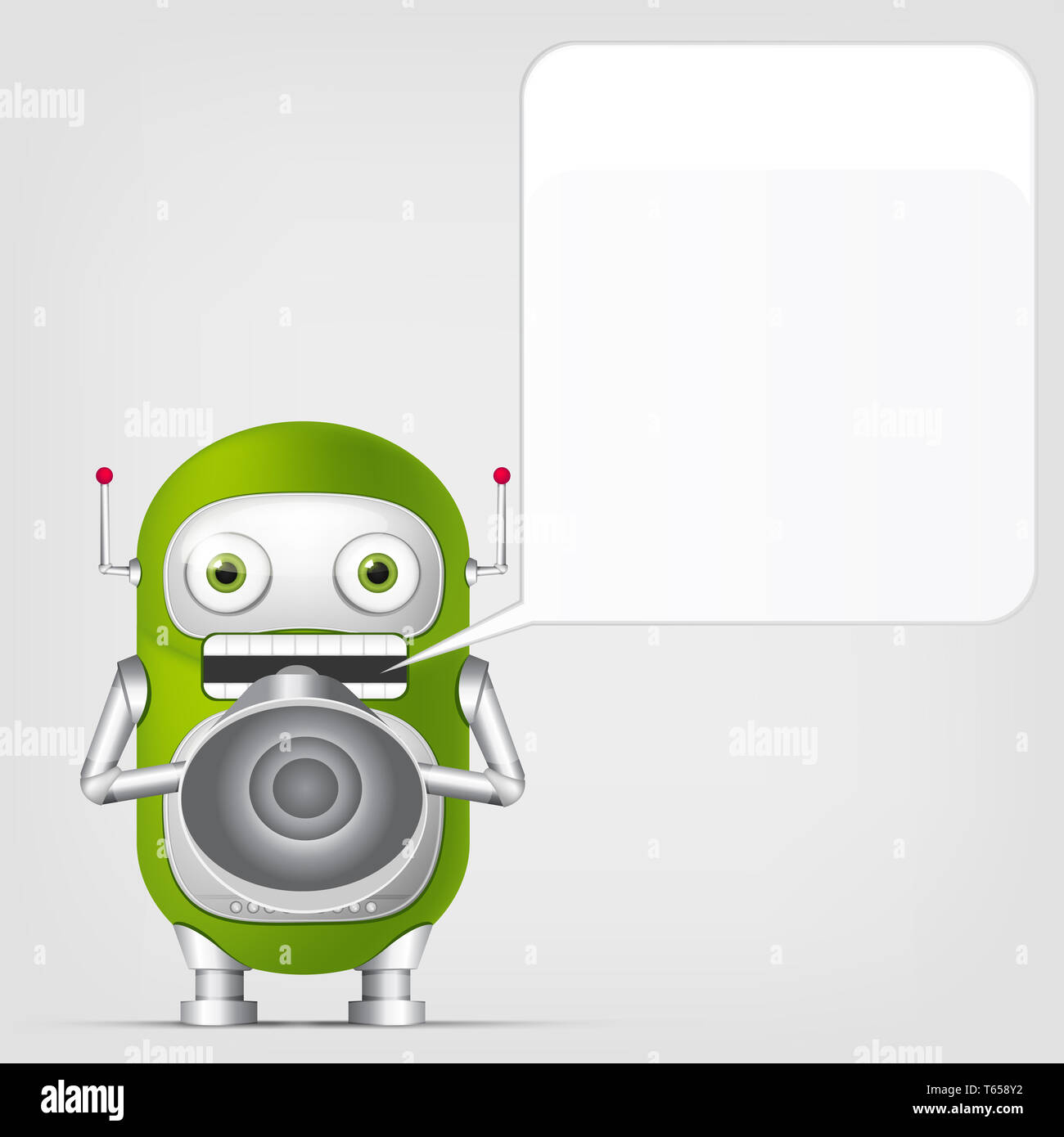 Future robot talking toy hi-res stock photography and images - Alamy