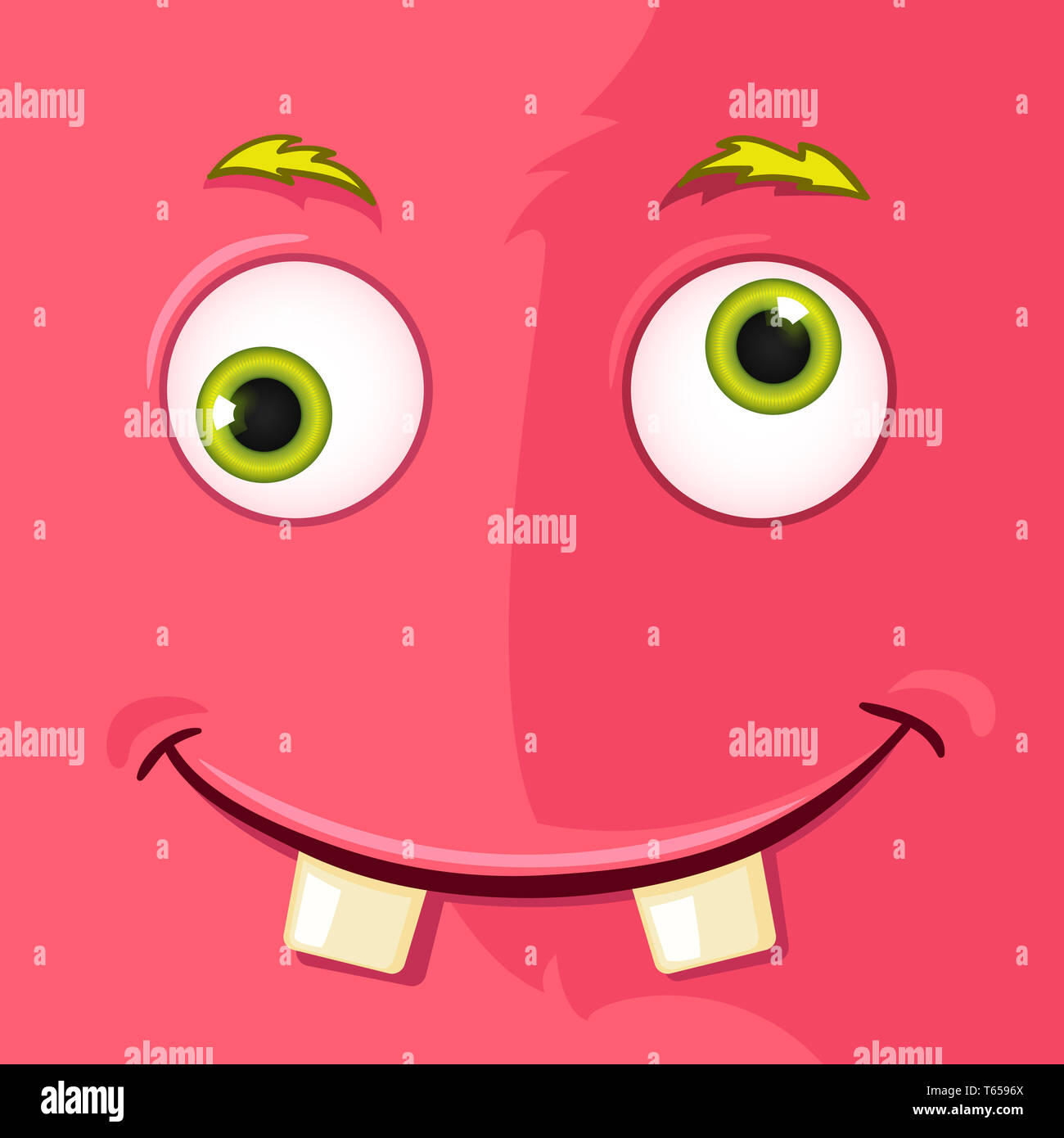 Furry monster teeth hi-res stock photography and images - Alamy