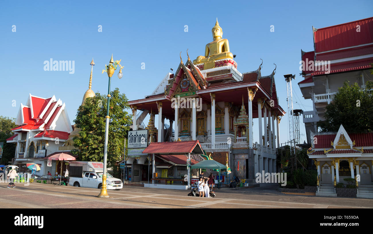NONG KHAI, THAILAND, JANUARY 27, 2019 - Wat Lamduan, Lamduan Temple in ...