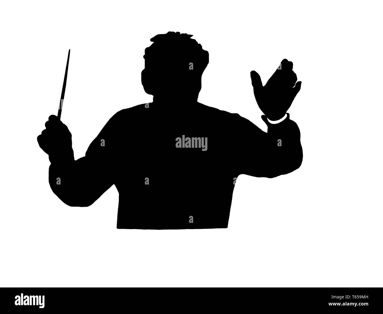 Conductor illustration Cut Out Stock Images & Pictures - Alamy