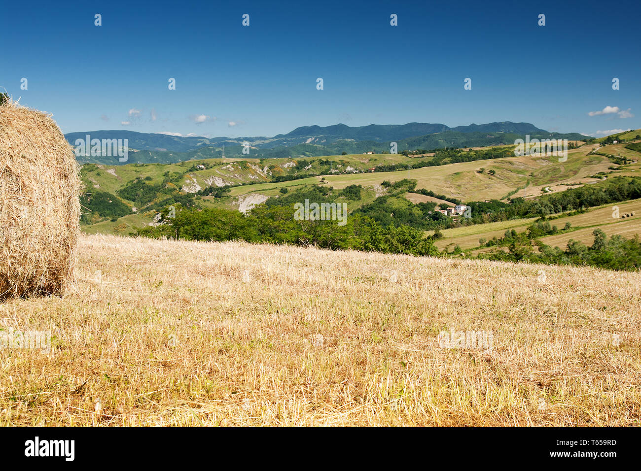 Beautiful Landscape, Marche or the Marches, a Region in Italy Stock ...