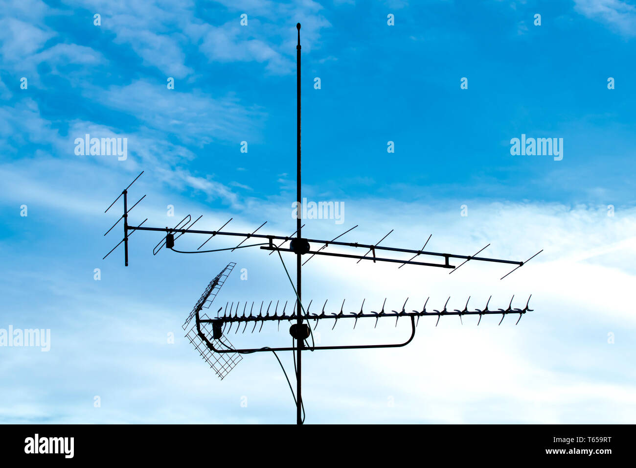 Old tv signal transmission hi-res stock photography and images - Alamy