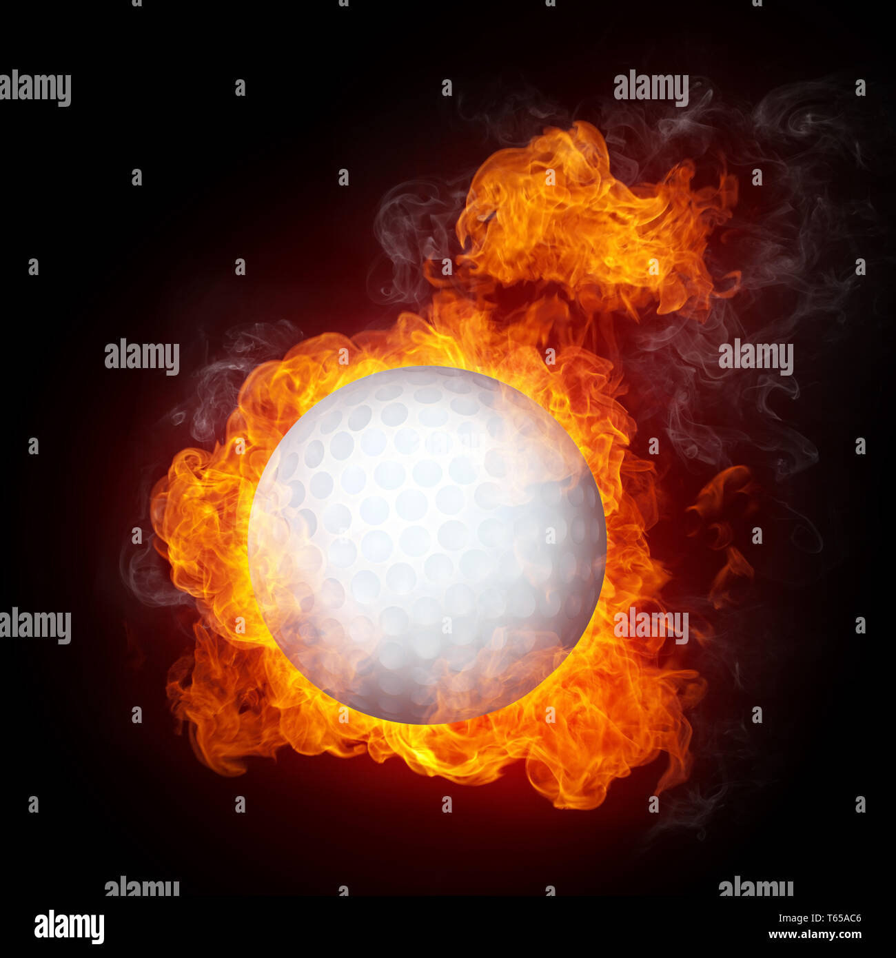 Golf ball fire hi-res stock photography and images - Alamy