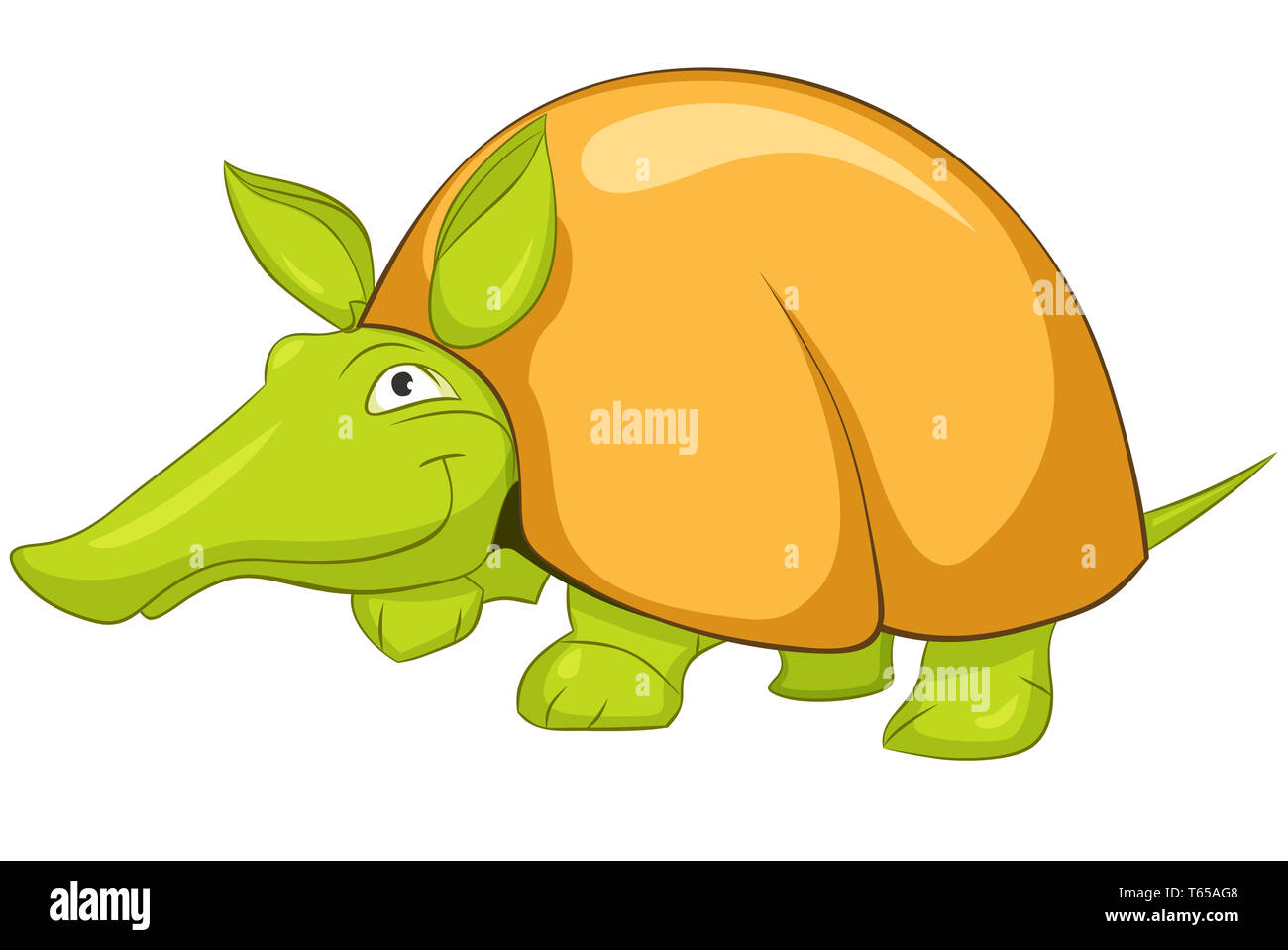Armadillo cartoon hi-res stock photography and images - Alamy