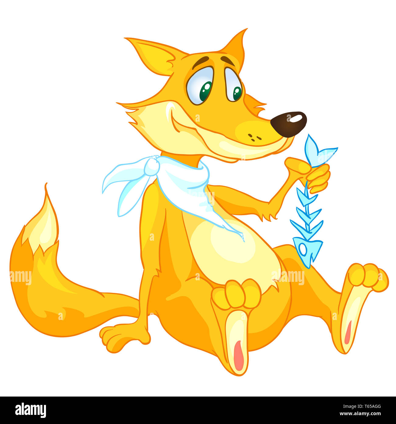 Cartoon character fox hi-res stock photography and images - Alamy