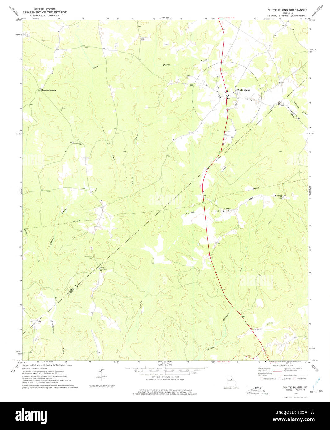 White plains map Cut Out Stock Images & Pictures - Alamy