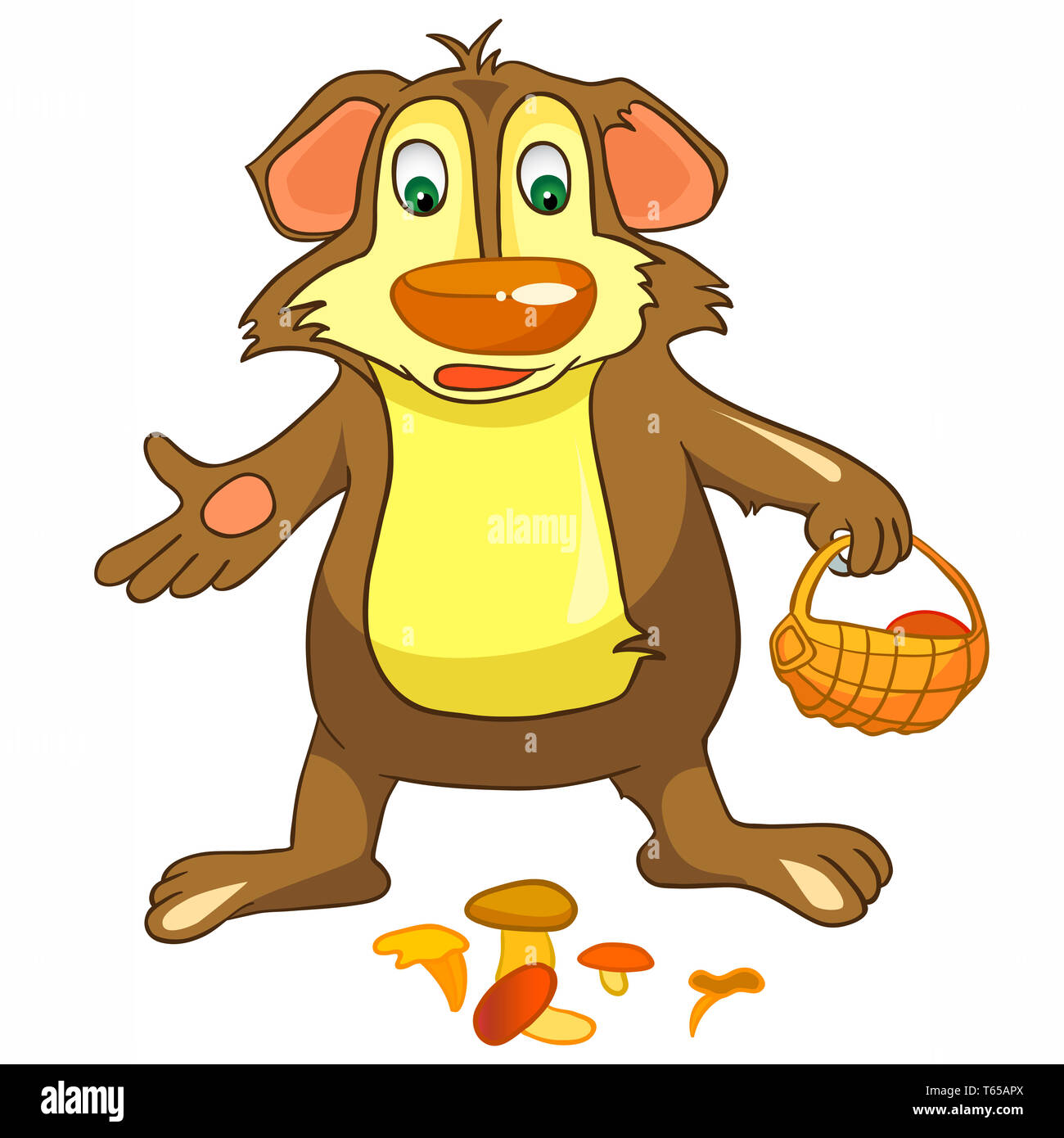 Cartoon character dog hi-res stock photography and images - Alamy
