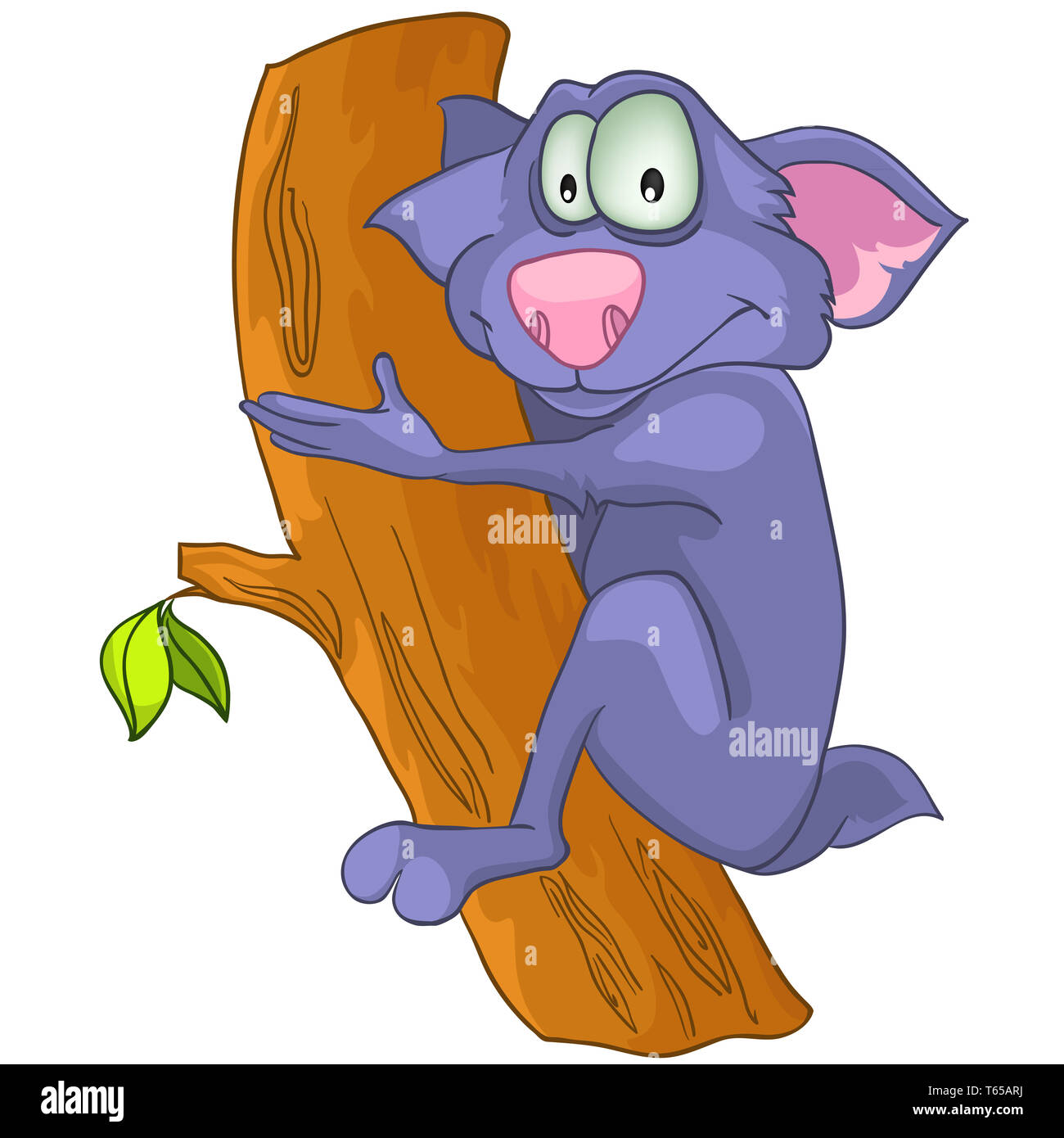 Cartoon sloth hi-res stock photography and images - Alamy