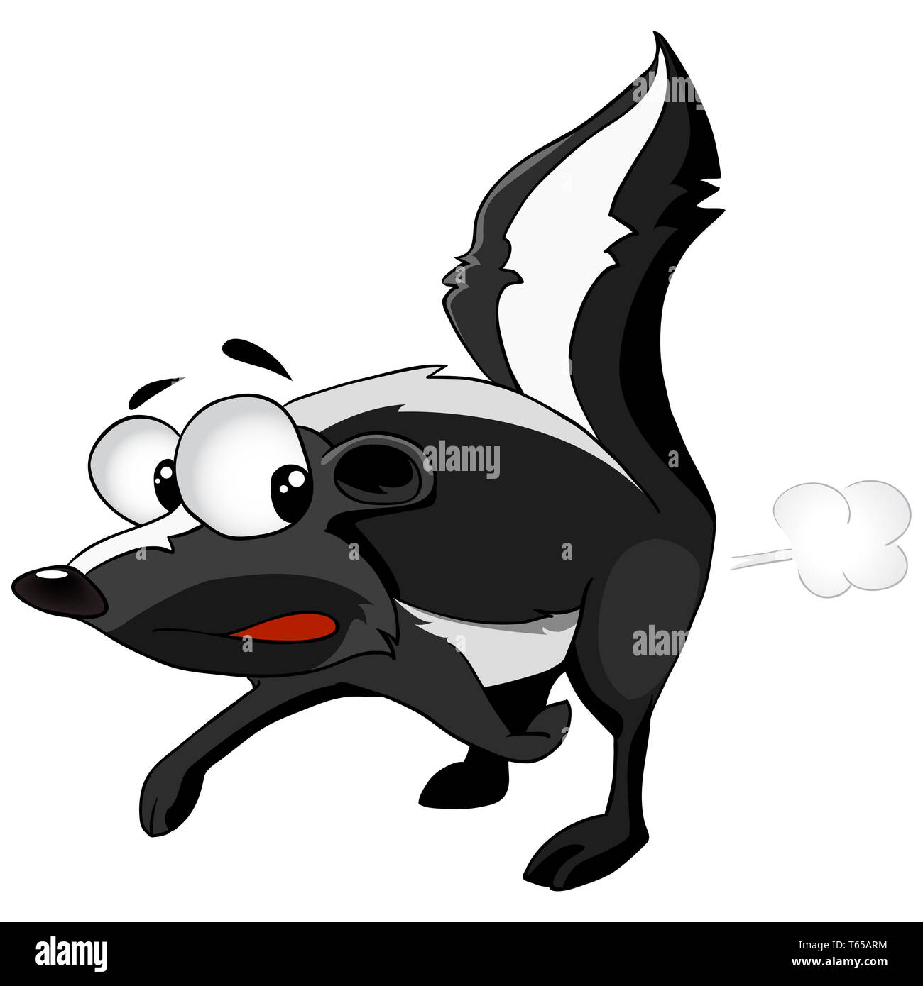 Cartoon skunk hi-res stock photography and images - Alamy