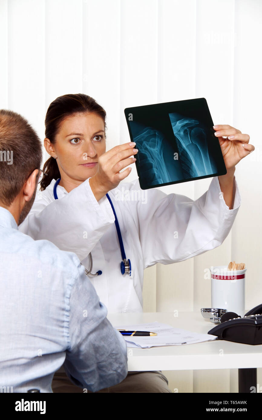 Doctor at work Stock Photo - Alamy