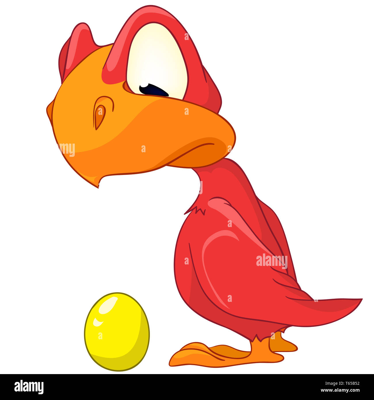 Cartoon Character Dino Stock Photo - Alamy