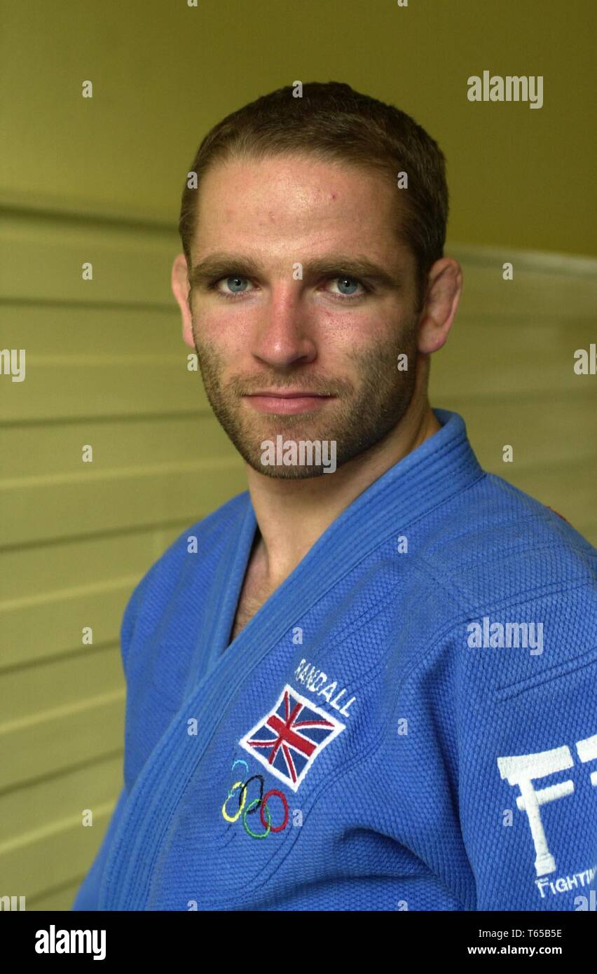 World Judo Champion Graham Randall pictured training at The Edinburgh ...