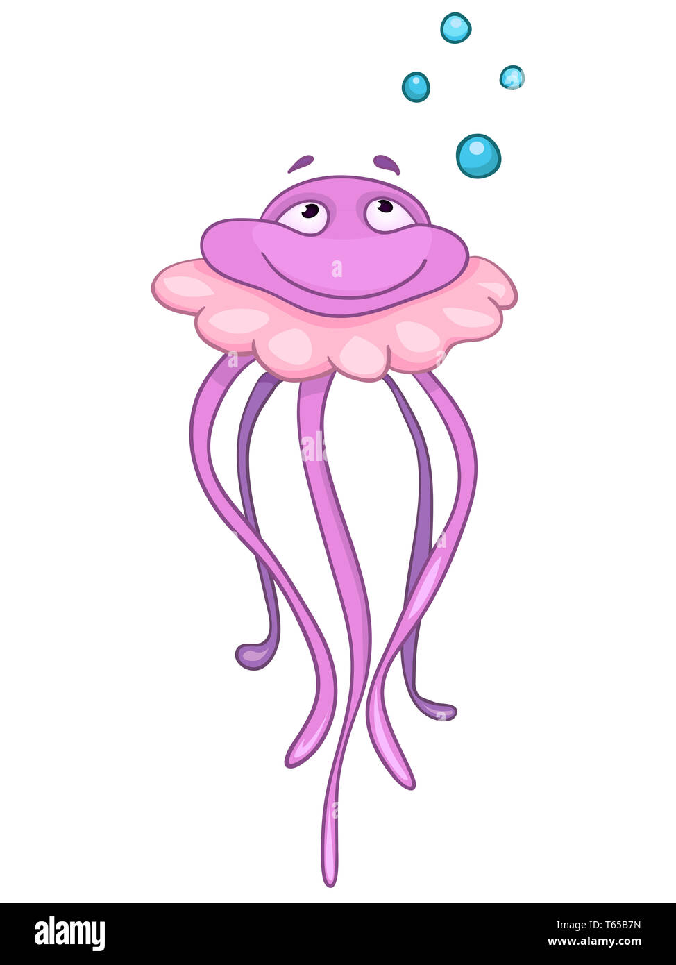 Cartoon Character Medusa Stock Photo - Alamy