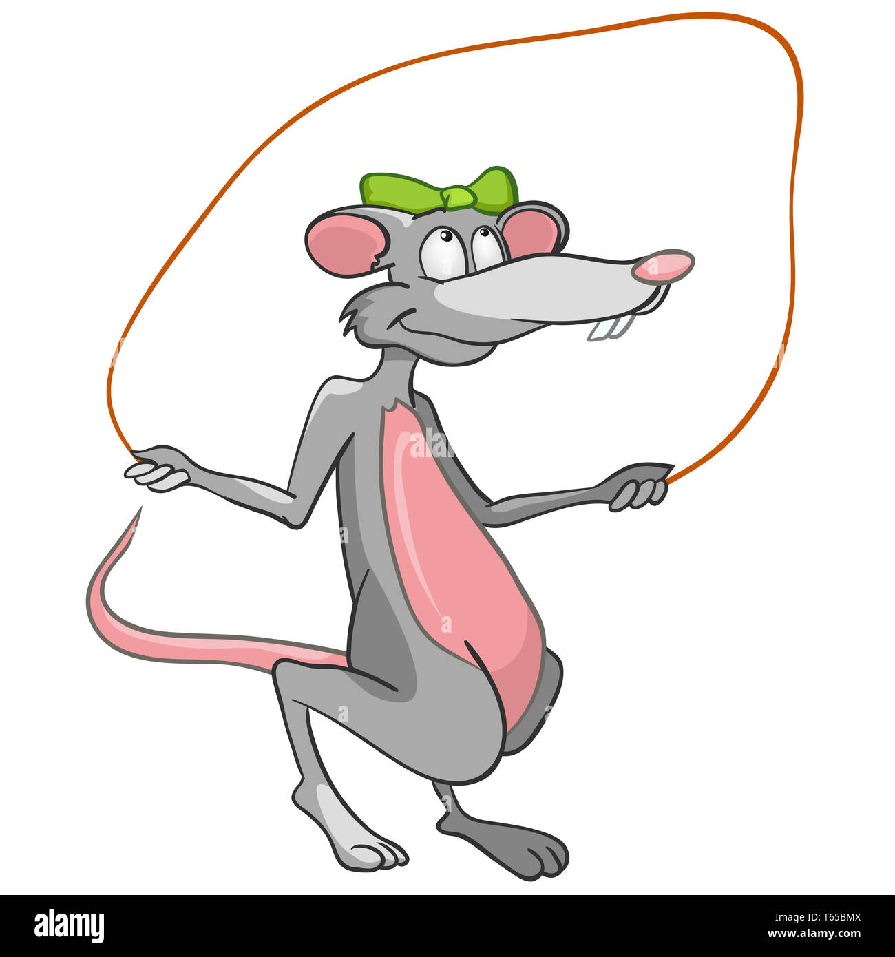 Cartoon Character Mouse Stock Photo - Alamy