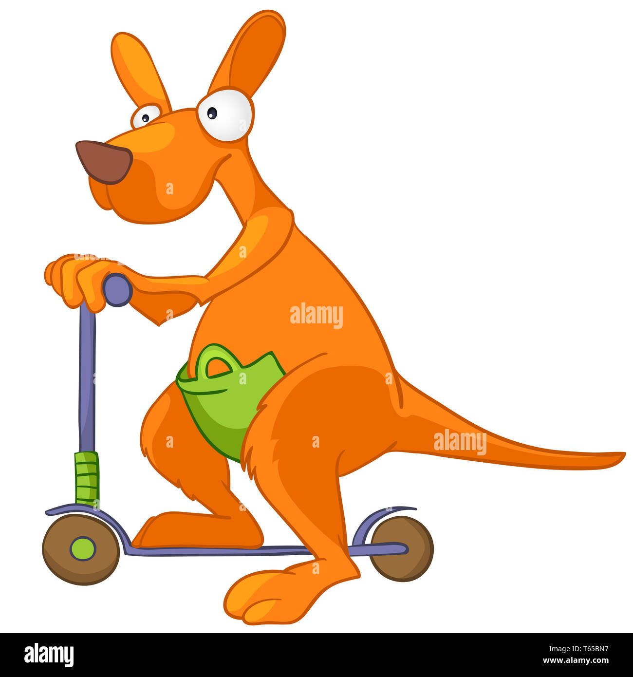 Kangaroo cartoon hi-res stock photography and images - Alamy