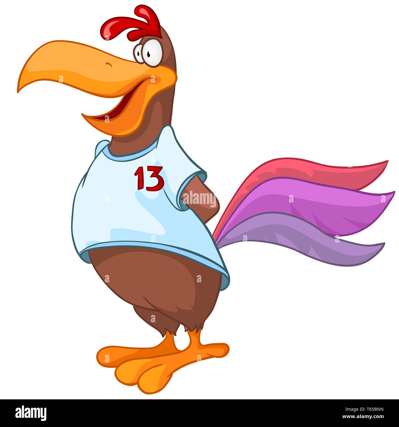 Hen caricature hi-res stock photography and images - Alamy