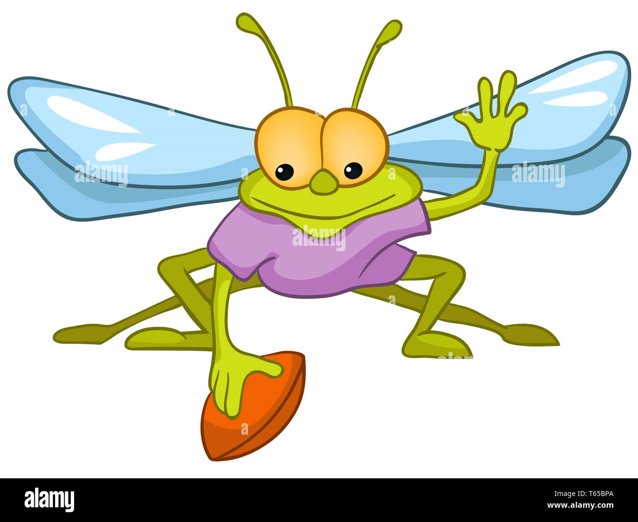 Cartoon character rugby ball football hi-res stock photography and ...