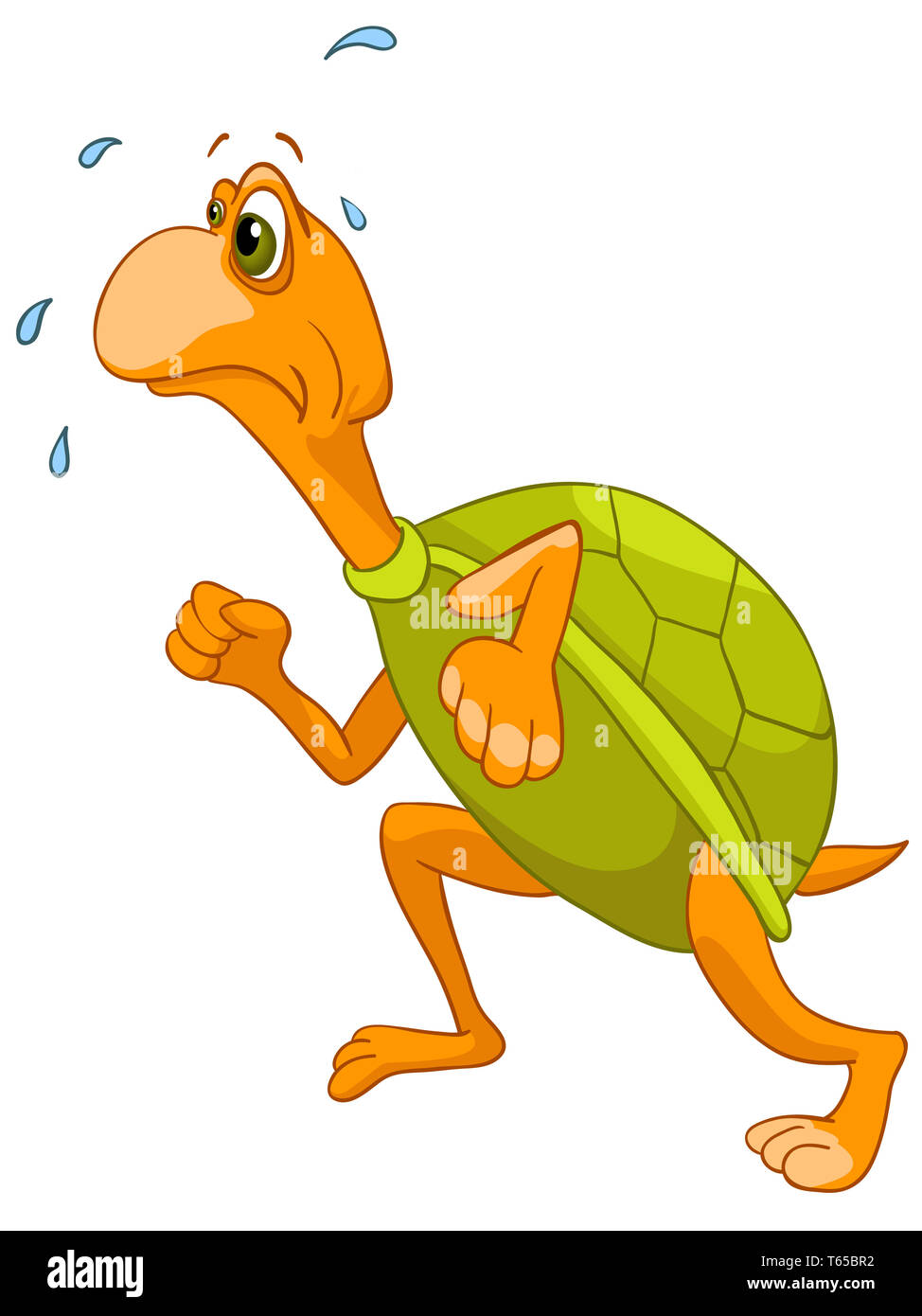 Cartoon Character Turtle Stock Photo - Alamy