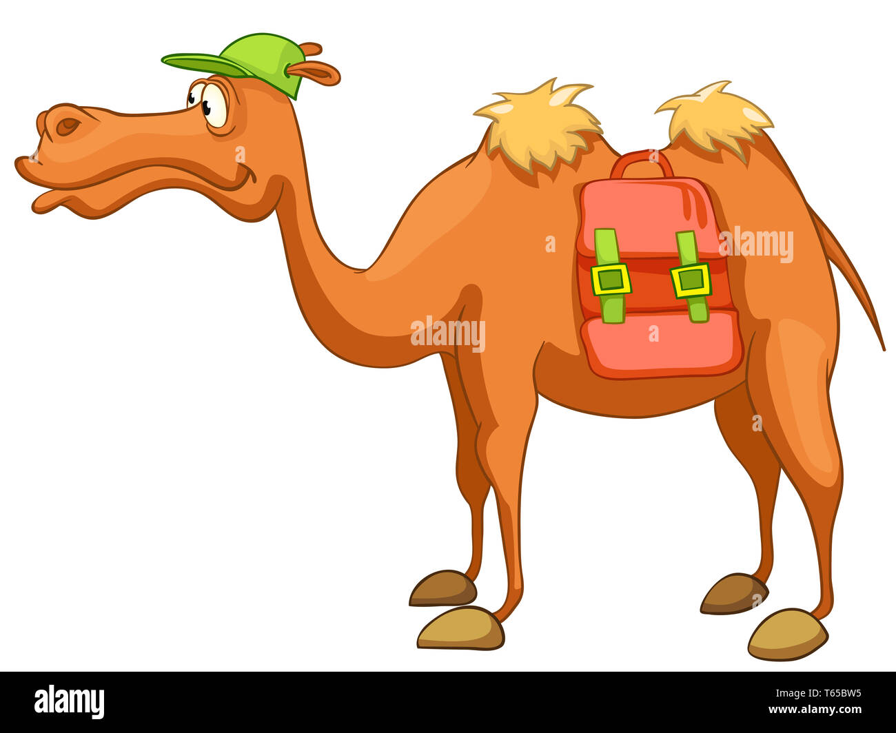Cartoon Character Camel Stock Photo - Alamy