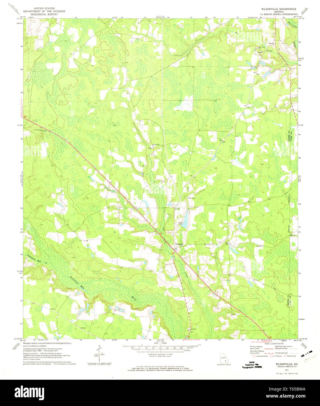 Map of wilsonville hi-res stock photography and images - Alamy