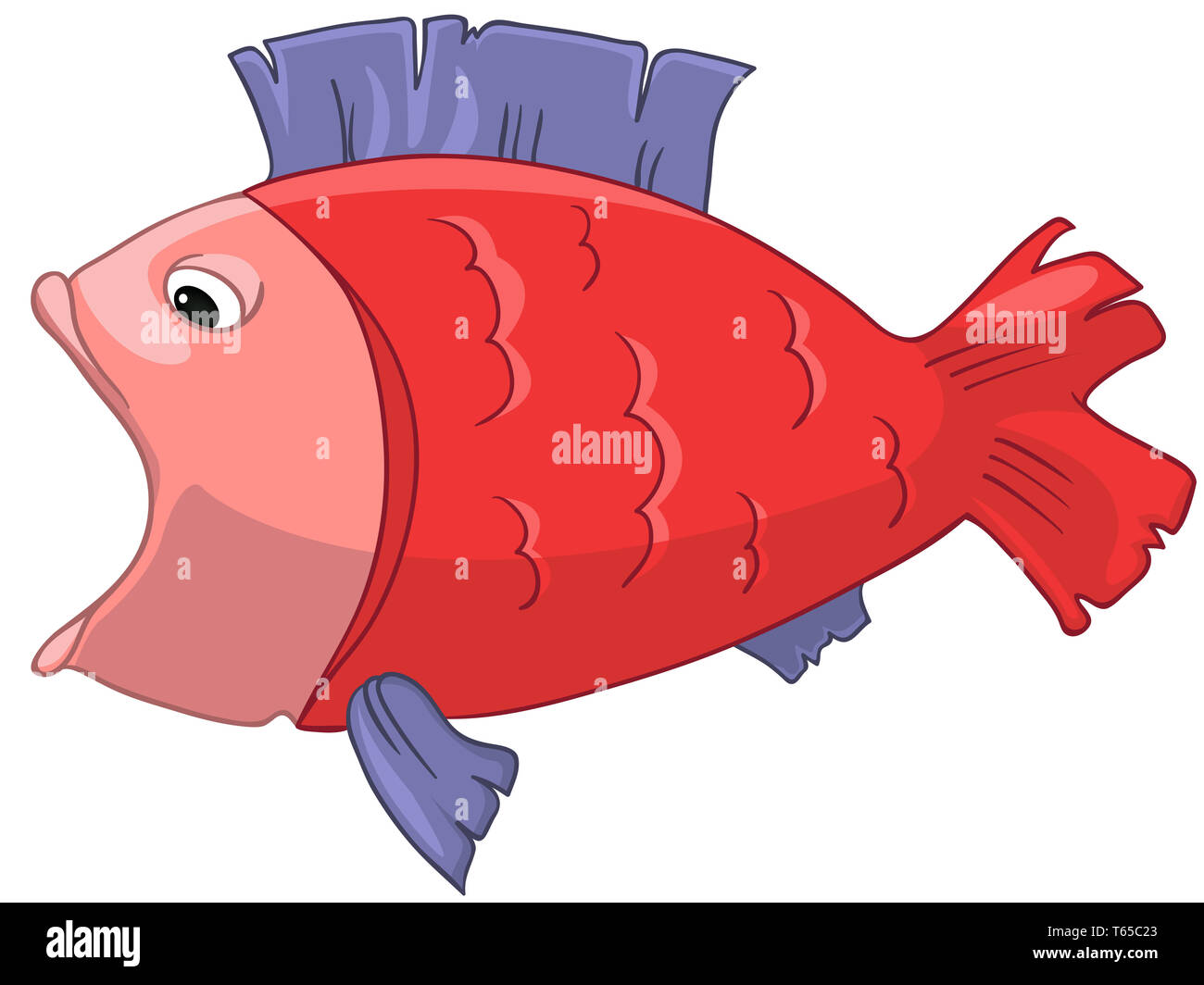 Cartoon Character Fish High Resolution Stock Photography and Images - Alamy