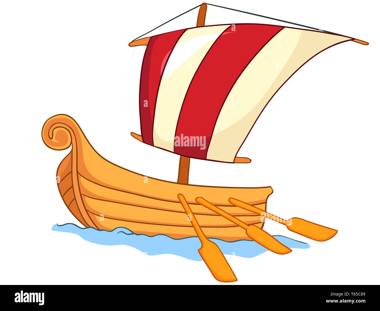 Cartoon ship hi-res stock photography and images - Alamy