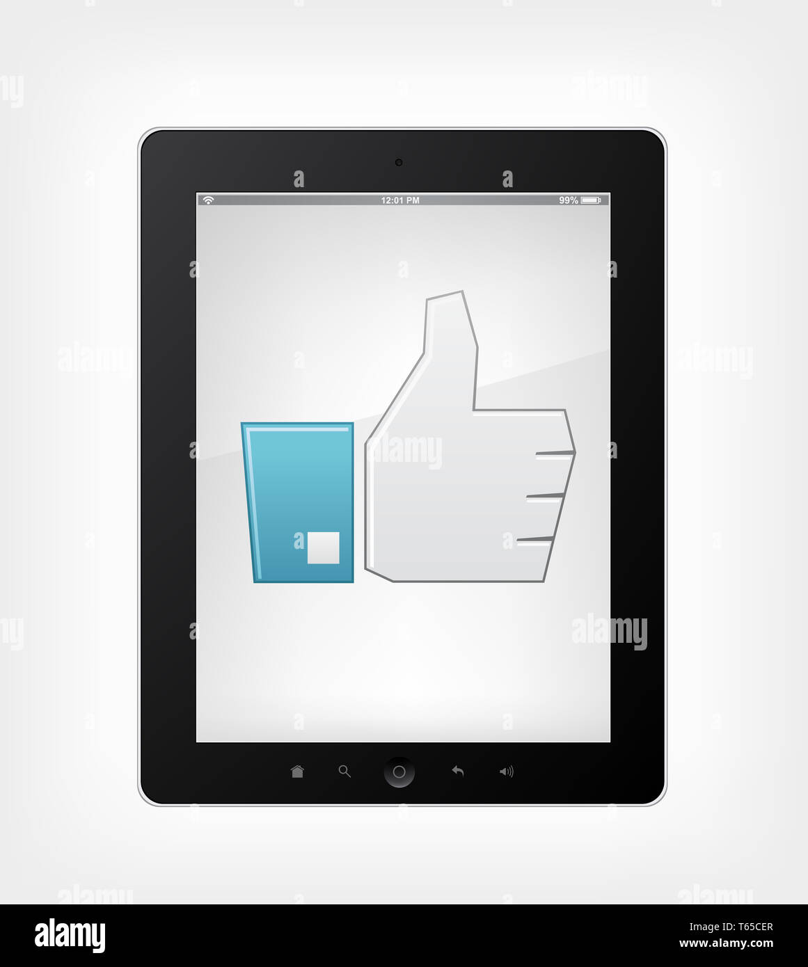 Set of Tablet PC Stock Photo - Alamy