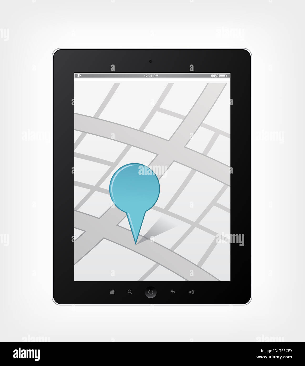 Set of Tablet PC Stock Photo - Alamy