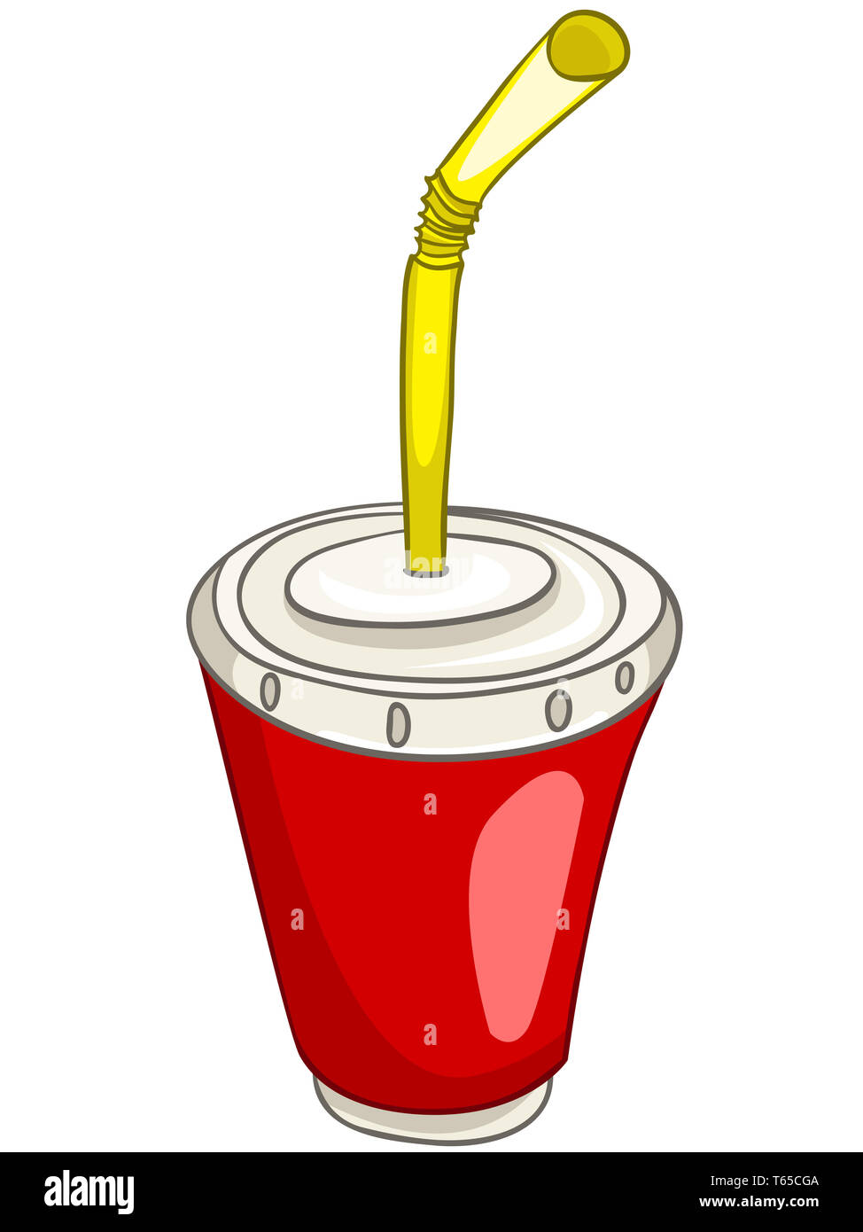 Paper cup cartoon hi-res stock photography and images - Alamy