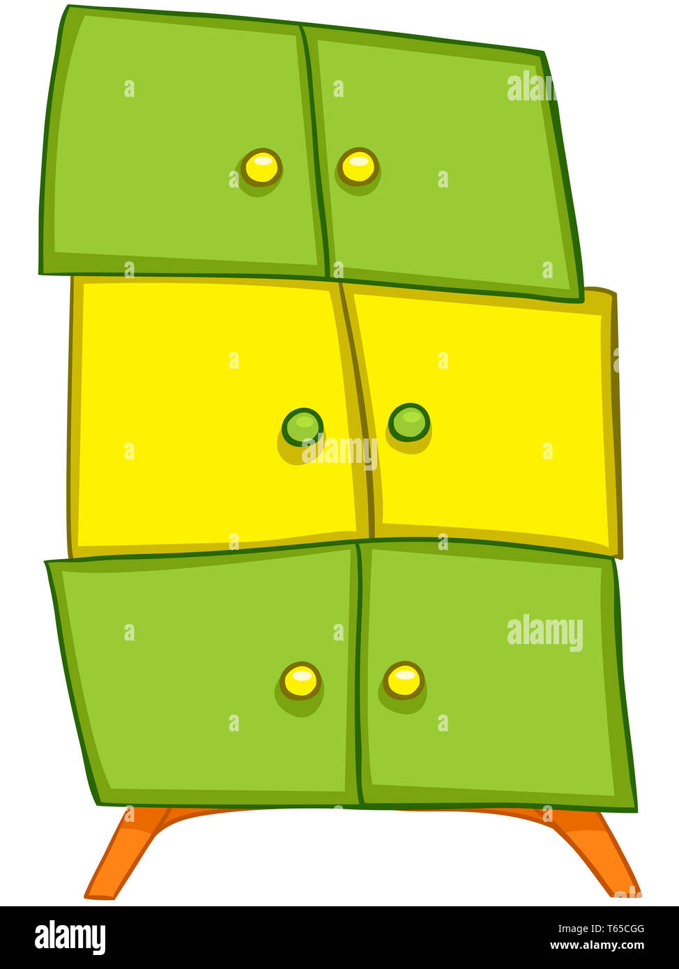 Cartoon wardrobe hi-res stock photography and images - Alamy